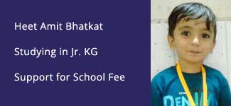 Heet Bhatkar - Save Tears Foundation